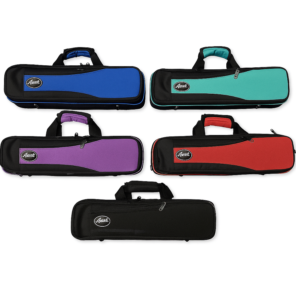 Accent Flute Case Black – Durable & Lightweight Protection – Pecknel Music