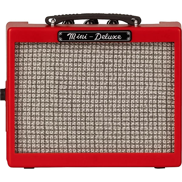 Fender Mini Deluxe 2W 1x2 Guitar Amp Red – Pecknel Music