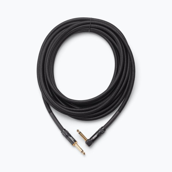 On-Stage 10ft Right-Angle Instrument Cable – Pro-Grade, Braided ...